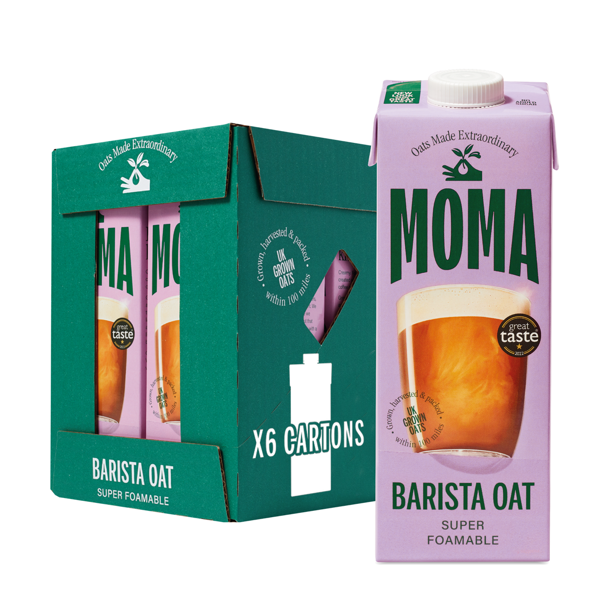 Barista Oat Drink Multipack | 6x1L | 12x1L | MOMA Foods