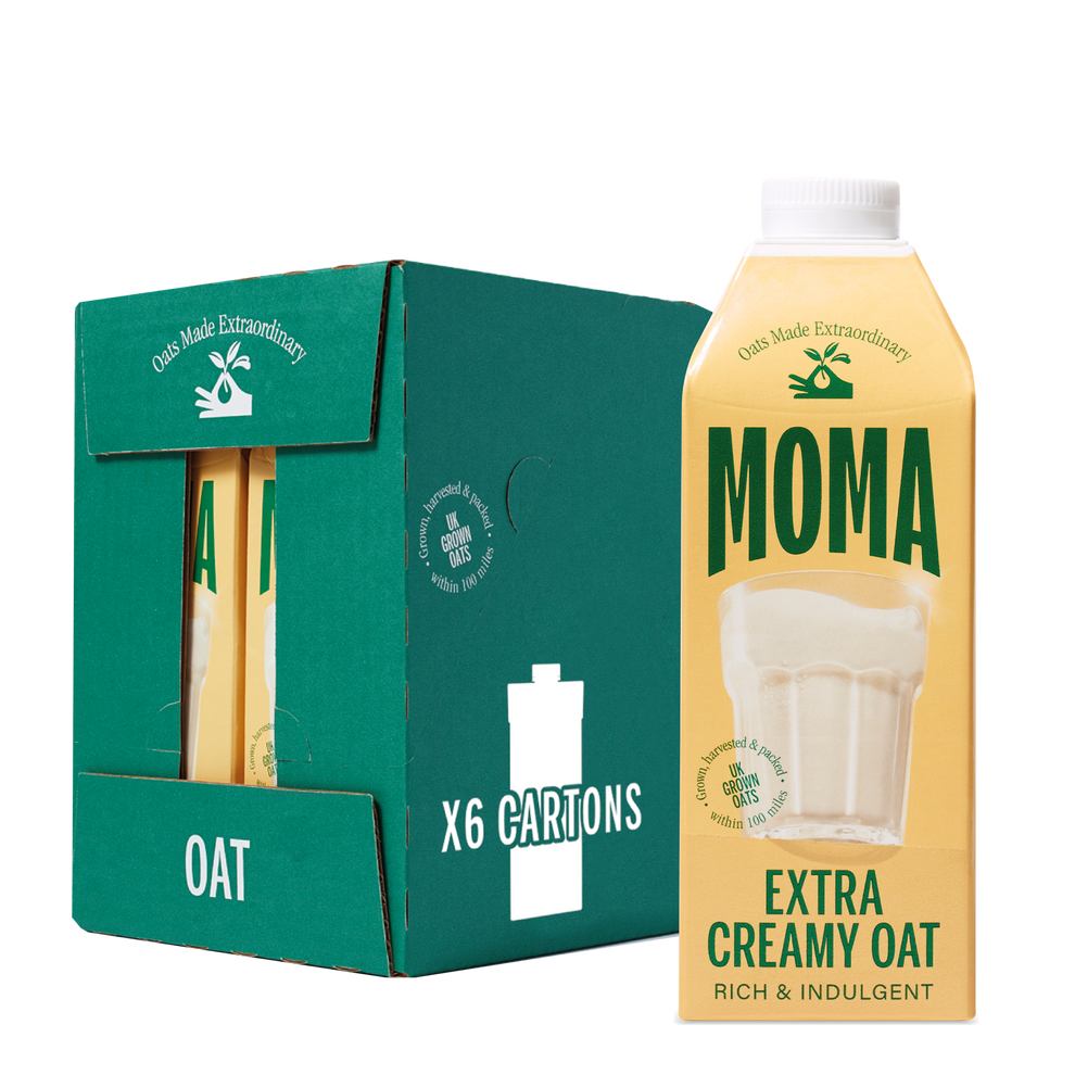 Extra Creamy Oat Drink - 750ml | Dairy-Free | MOMA Foods