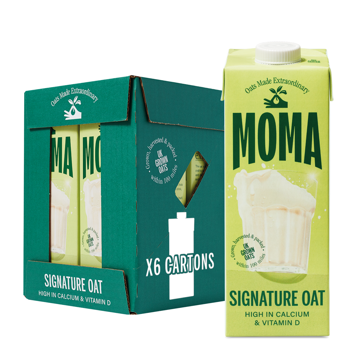 Signature Oat Drink Multipack 6x1L | 12x1L | MOMA Foods UK
