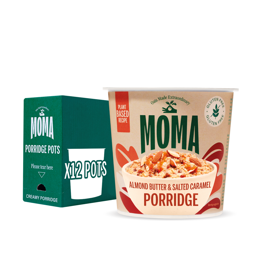 Almond Butter and Salted Caramel Porridge Pots | MOMA UK – MOMA Foods